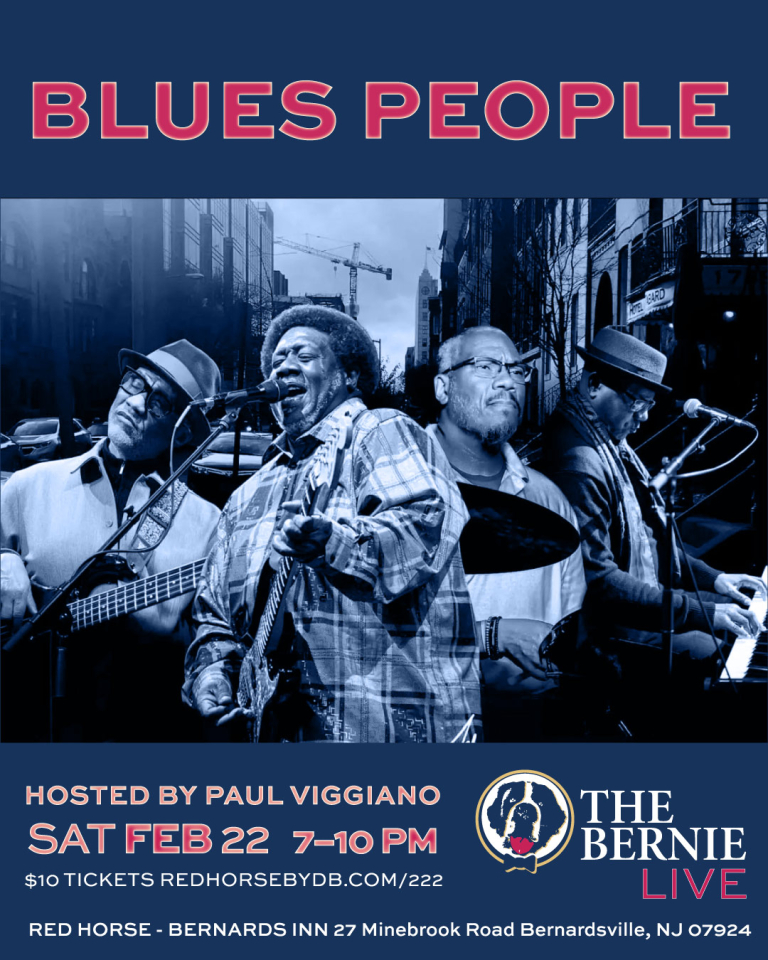 2/22 BLUES PEOPLE LIVE in THE BERNIE - Red Horse by David Burke ...
