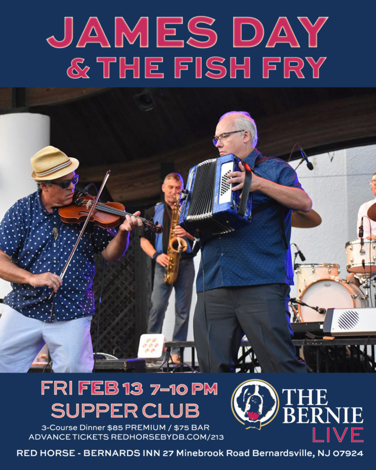 2/13/26 James Day & The Fish Fry - Red Horse by David Burke - Bernards Inn