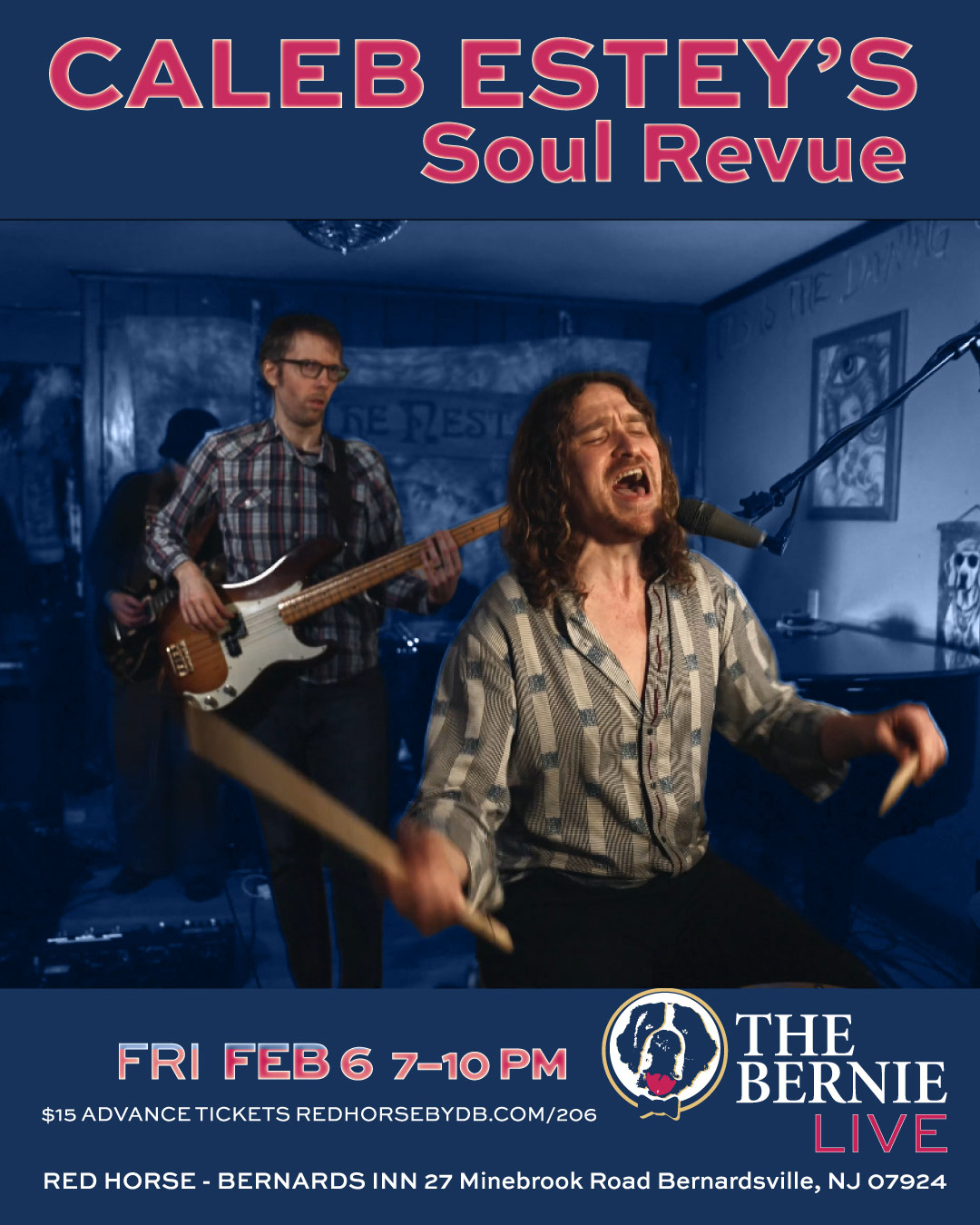 2/6/26 CALEB ESTEY'S Soul Revue - Red Horse by David Burke - Bernards Inn