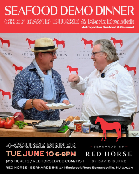 6/10 Chef David Burke Seafood Cooking Demo & 4-Course Dinner - Red ...