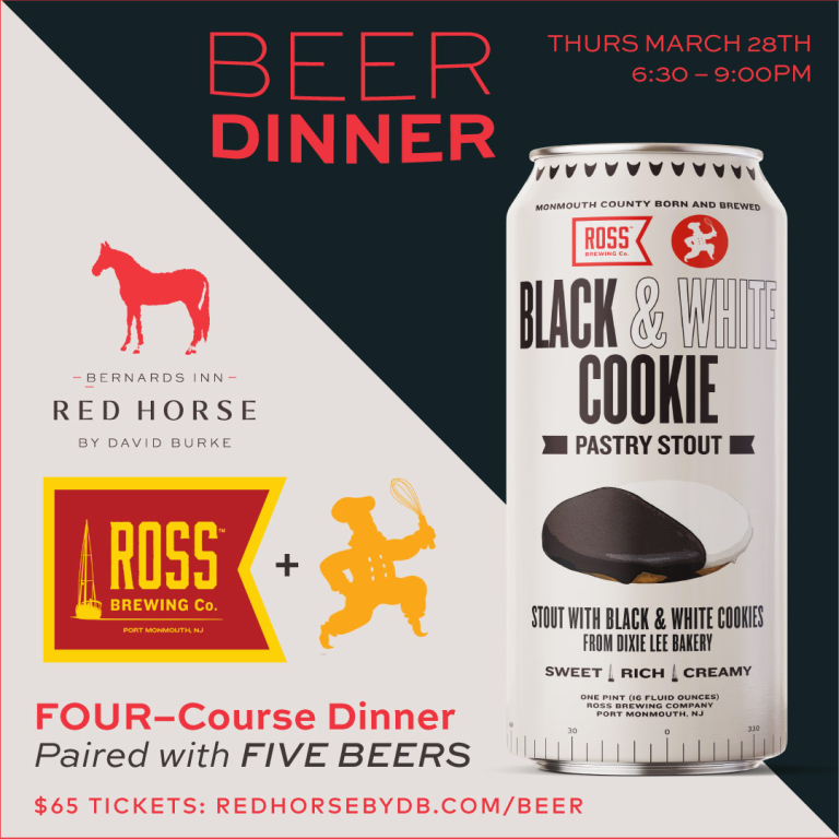 3/28 Ross Brewing 4-Course Dinner Paired with 5 Beers - Red Horse by ...
